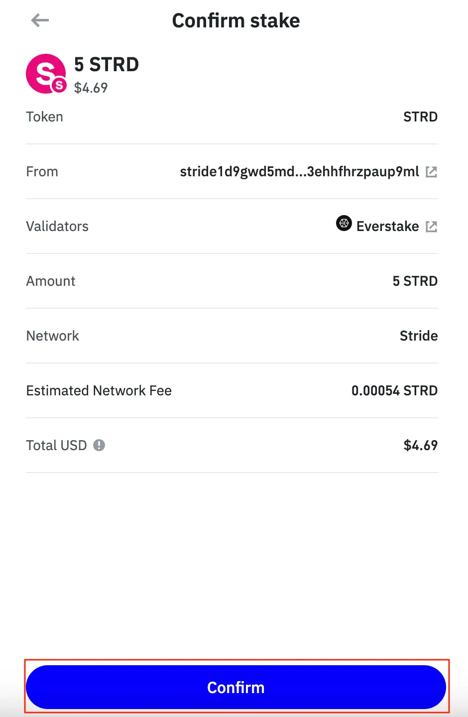 Blog | How to Stake STRD using Trust Wallet extension