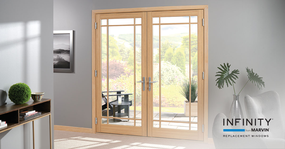 Replacement Swinging French Doors | Infinity from Marvin