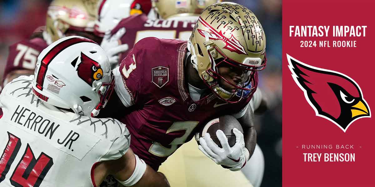 RB Trey Benson Fantasy Impact