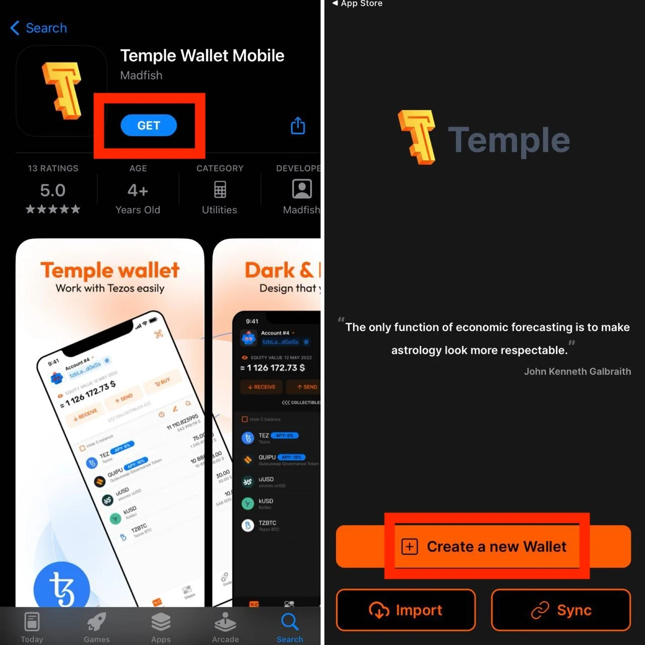 How to stake Tezos (XTZ) using Temple Mobile Wallet | Everstake Blog