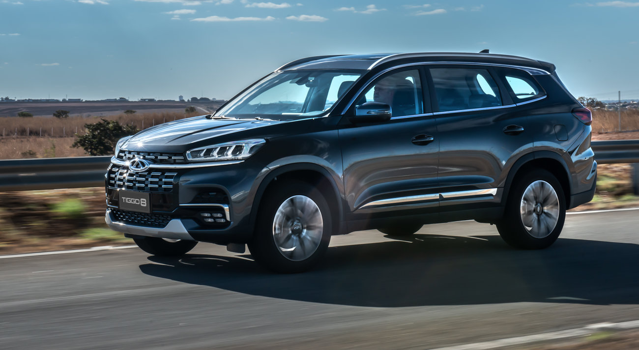 Tiggo 8: SUV de 7 lugares é destaque da Caoa Chery Tiggo 8: SUV de 7 lugares é destaque da Caoa Chery