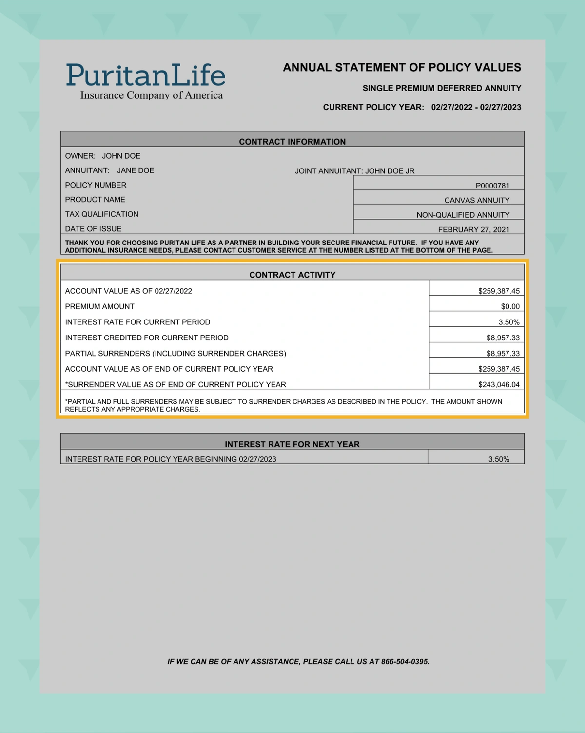 What Is An Annuity Statement How Do You Read One