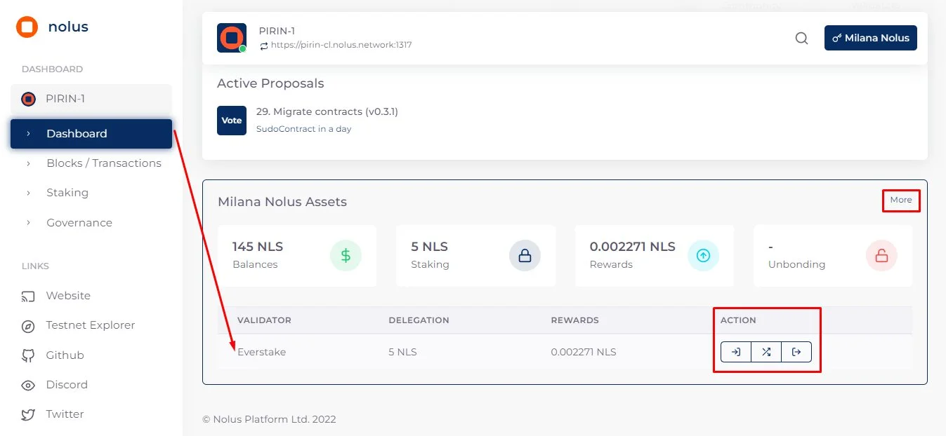 HOW TO STAKE NOLUS (NLS) VIA NOLUS APP & EXPLORER: A STEP-BY-STEP GUIDE ...