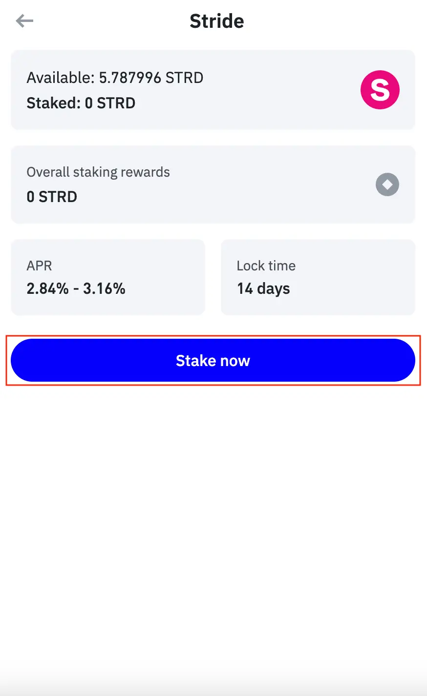 Blog | How to Stake STRD using Trust Wallet extension