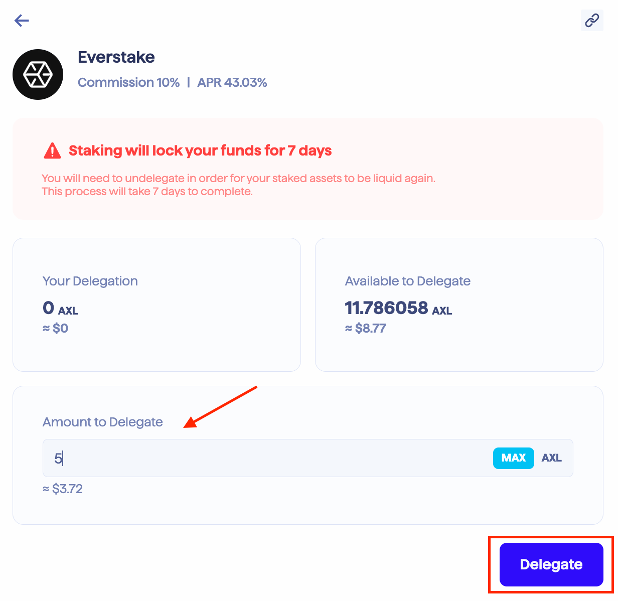 How to Stake Axelar (AXL) via Keplr Wallet | Everstake Blog
