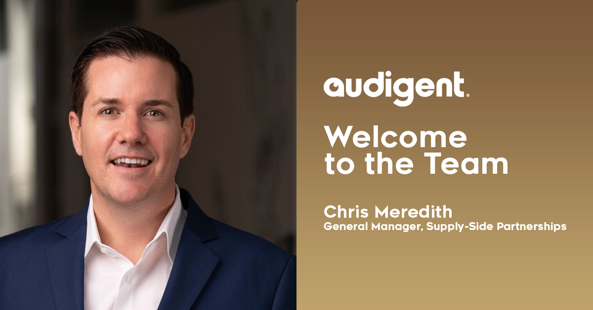 ADWEEK: Audigent Hires Chris Meredith as General Manager, Supply-Side ...
