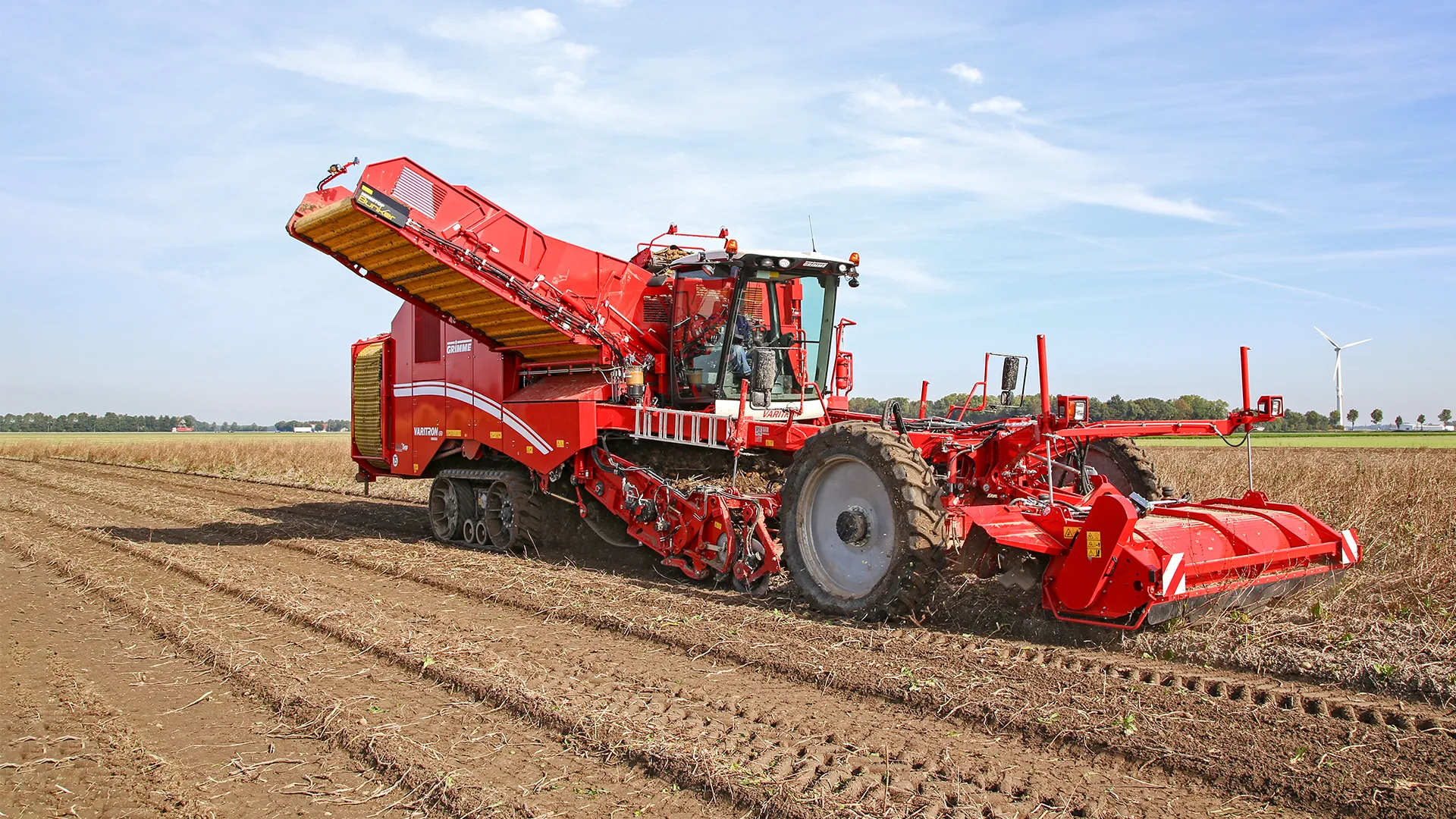 Комбайн картошка