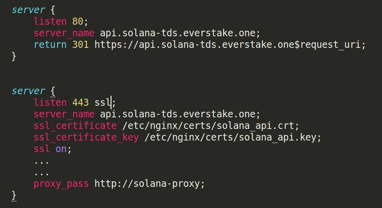 Securing Solana Validator Rpc With Nginx Server Everstake Blog