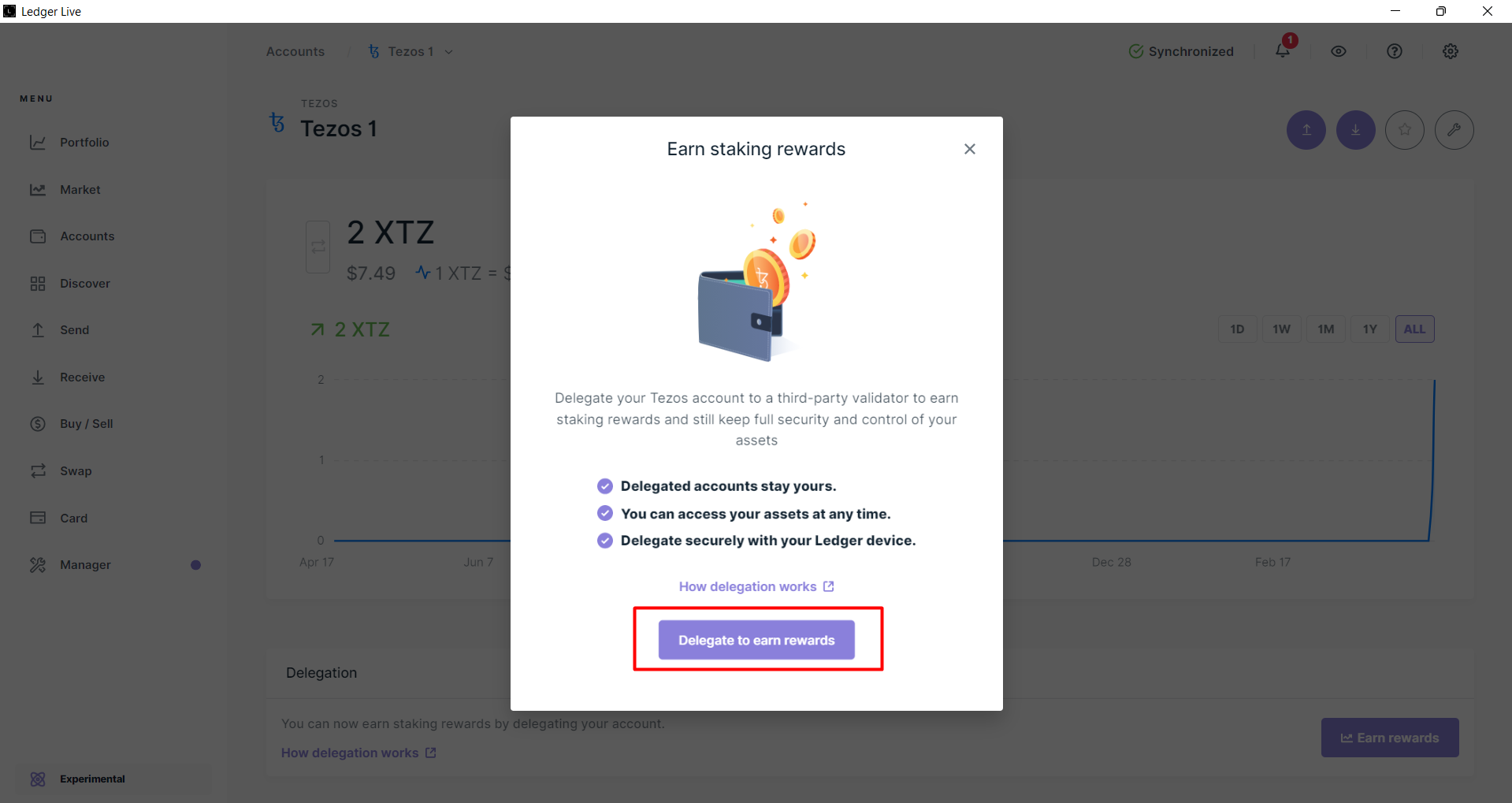 Blog | Tezos Staking Guide Via Ledger Live