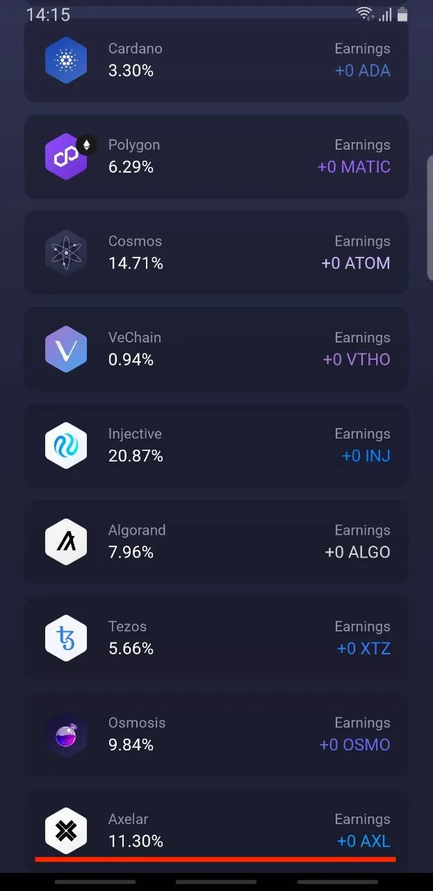 Blog | How to Stake Axelar via Exodus Wallet
