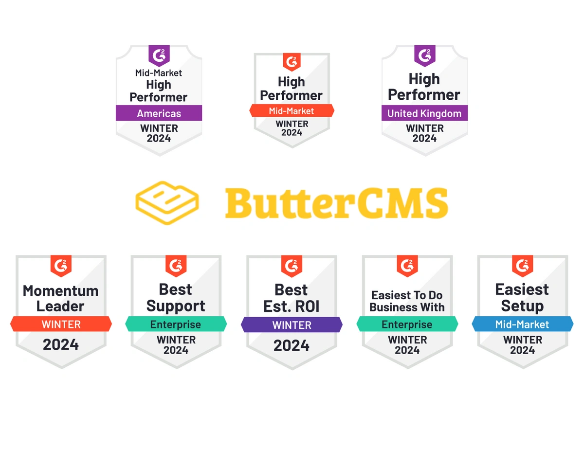 Features | ButterCMS