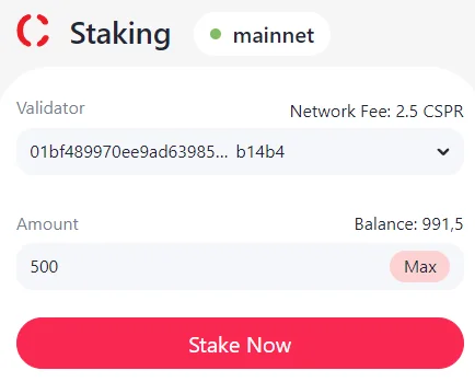 Blog | How to Stake CSPR Tokens with Ledger and CasperDash