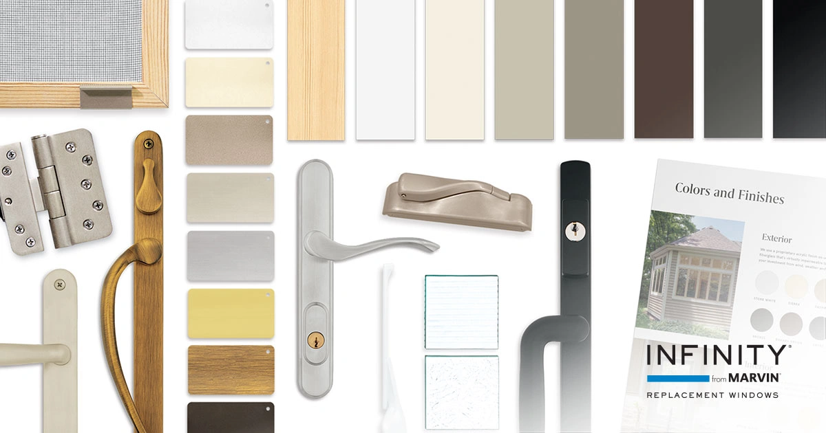 Replacement Window Grilles, Hardware & Color Options | Infinity from Marvin