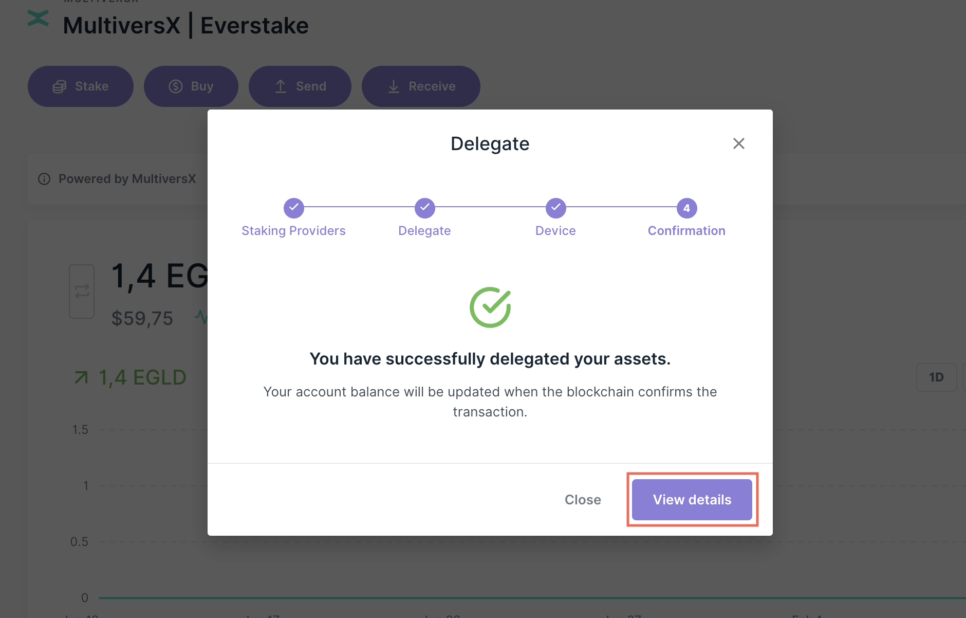 Blog | How to stake MultiversX EGLD Using Ledger Live | Everstake blog