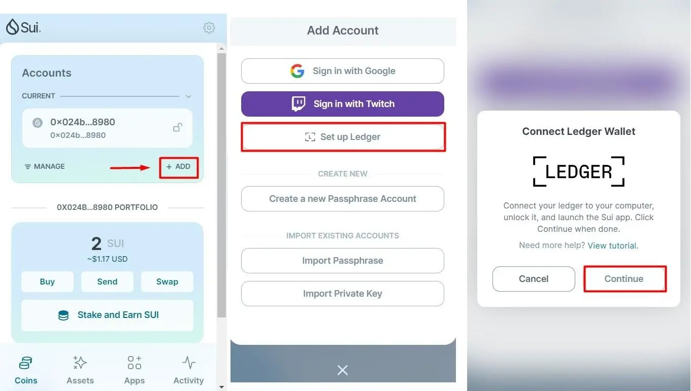 Blog | How to stake SUI via Ledger