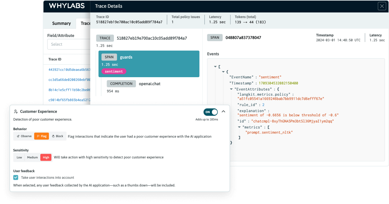 Whylabs Secure Protect Your Genai With Advanced Features Whylabs