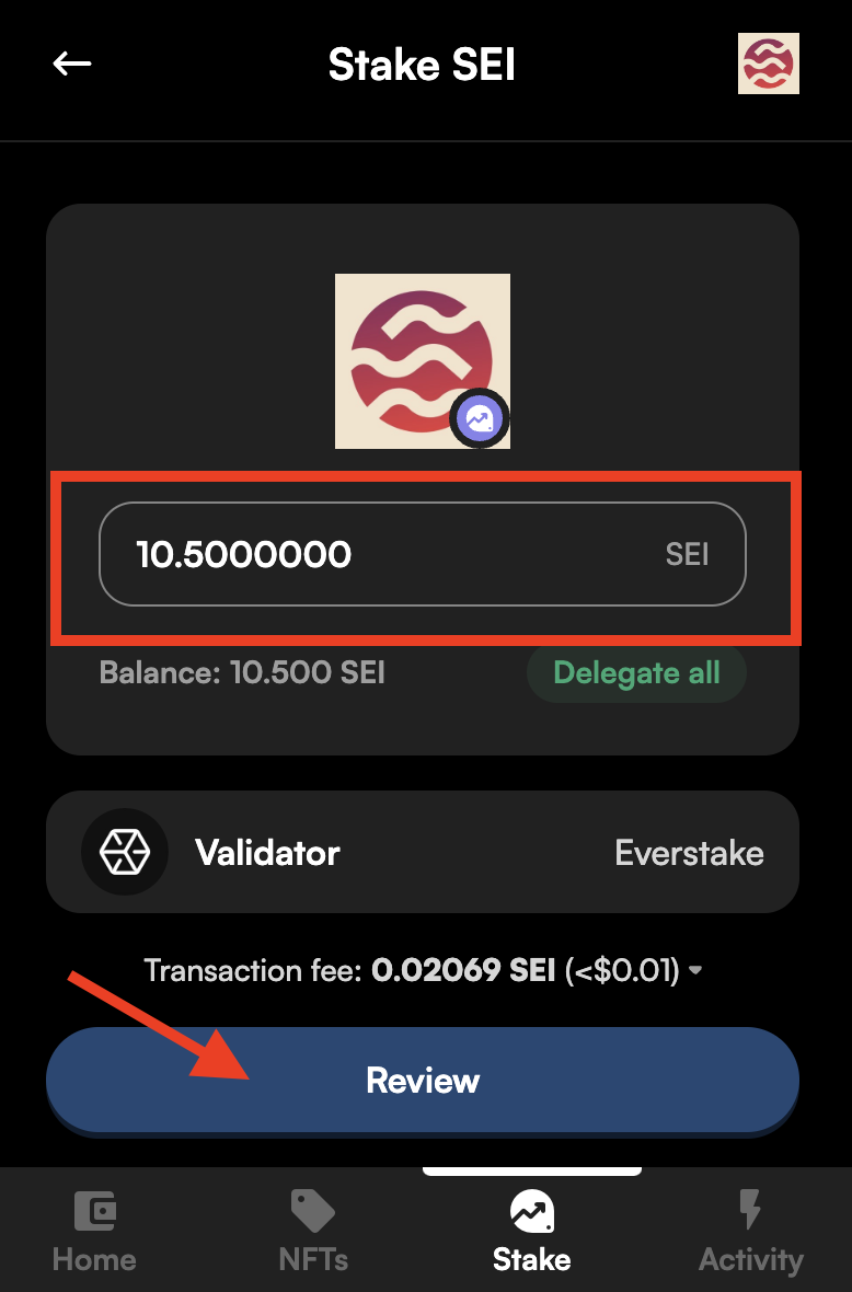 Blog | How to Stake Sei using Compass Wallet Blog | How to Stake Sei using Compass Wallet