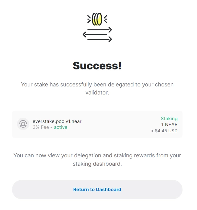 How to stake Near using My Near Wallet | Everstake Blog