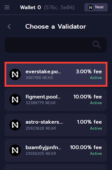 Blog | How to Stake the NEAR Protocol Token (NEAR) via the Nightly Wallet