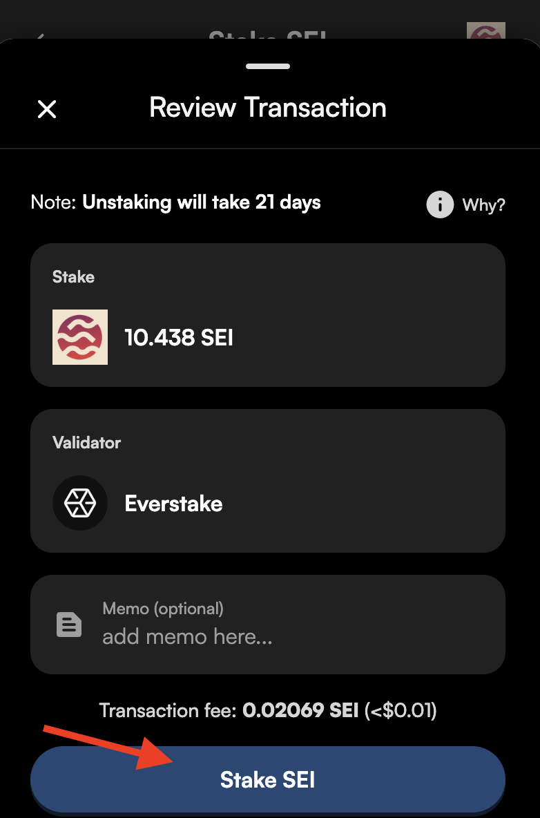 Blog | How to Stake Sei using Compass Wallet