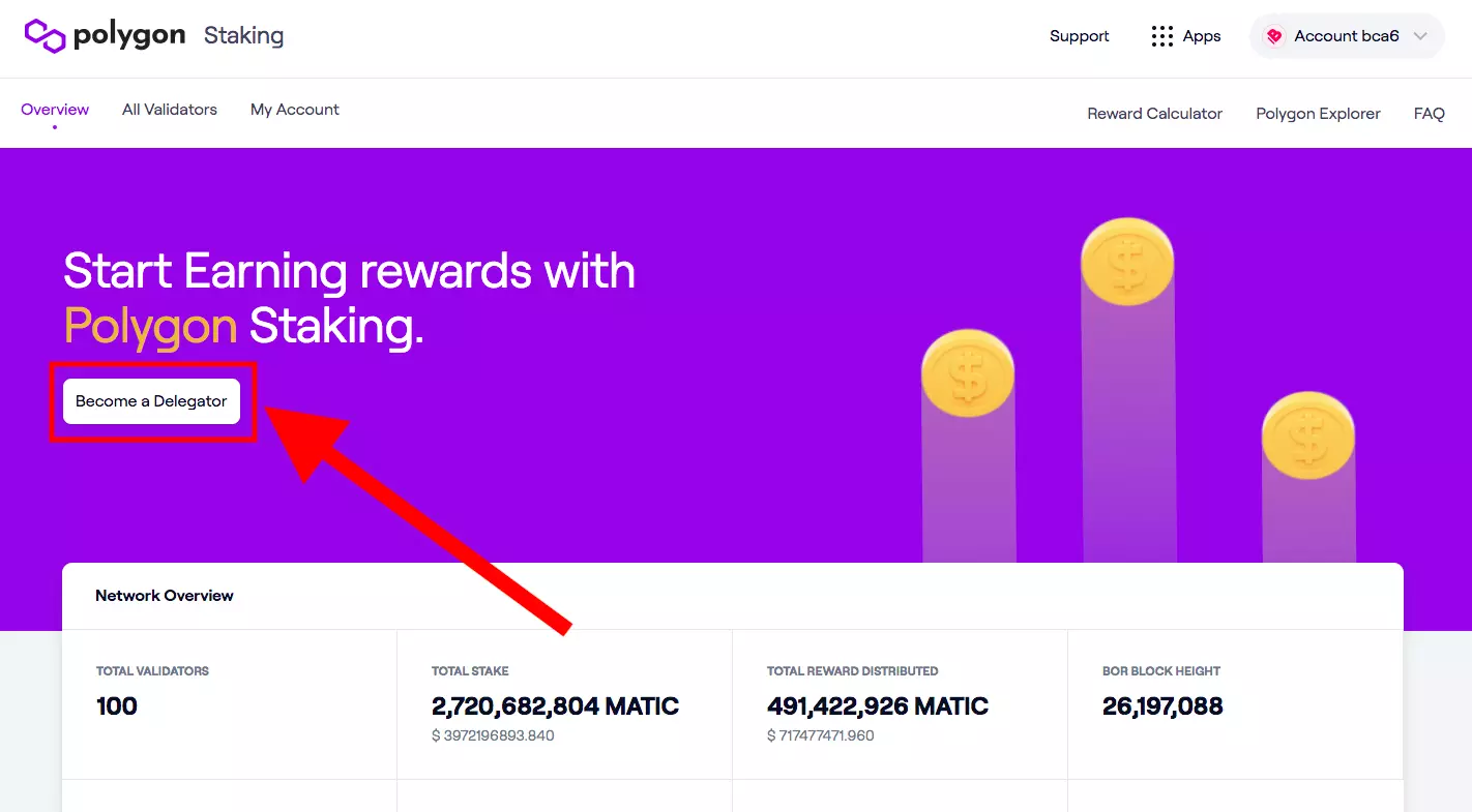Blog | How To Stake MATIC Using The Bitski Wallet