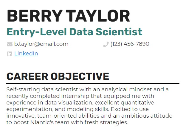 50+ Resume Objective Examples for Your Career in 2022