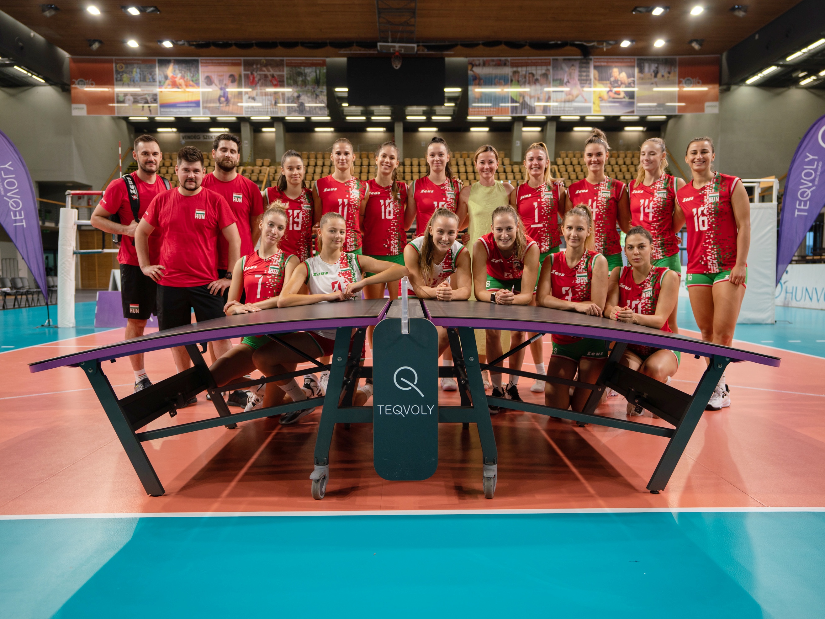 Teqvoly visited the Women's National Volleyball Team – Teqvoly