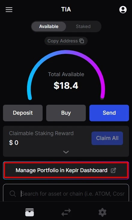 Blog | How to Stake Celestia TIA via Keplr