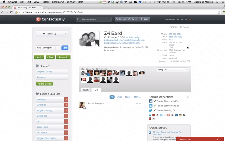 Send Email Introductions from Your Contactually Account | Contactually