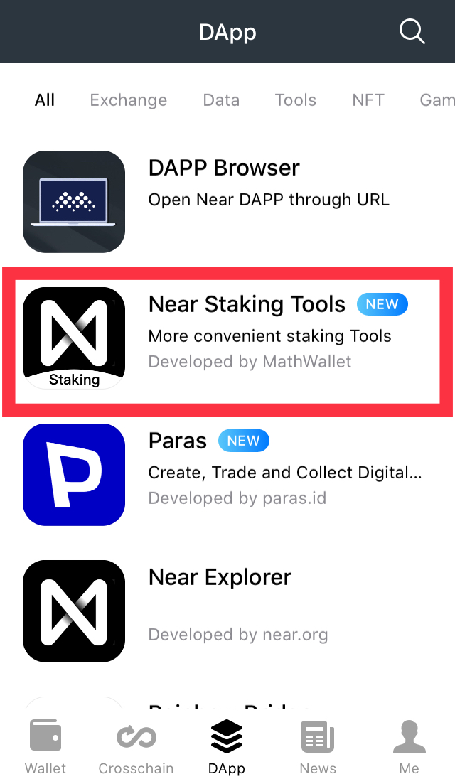 How to stake NEAR (Near Protocol) in Math Wallet: a detailed guide for ...