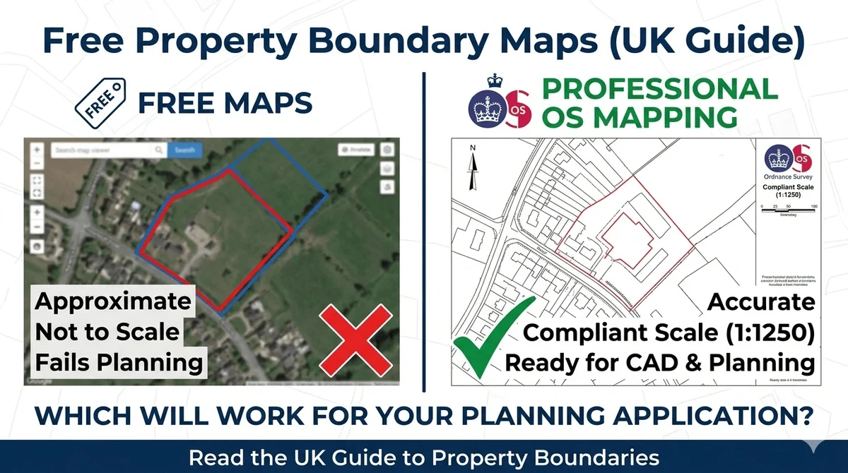Free Property Boundary Maps (UK Guide)
