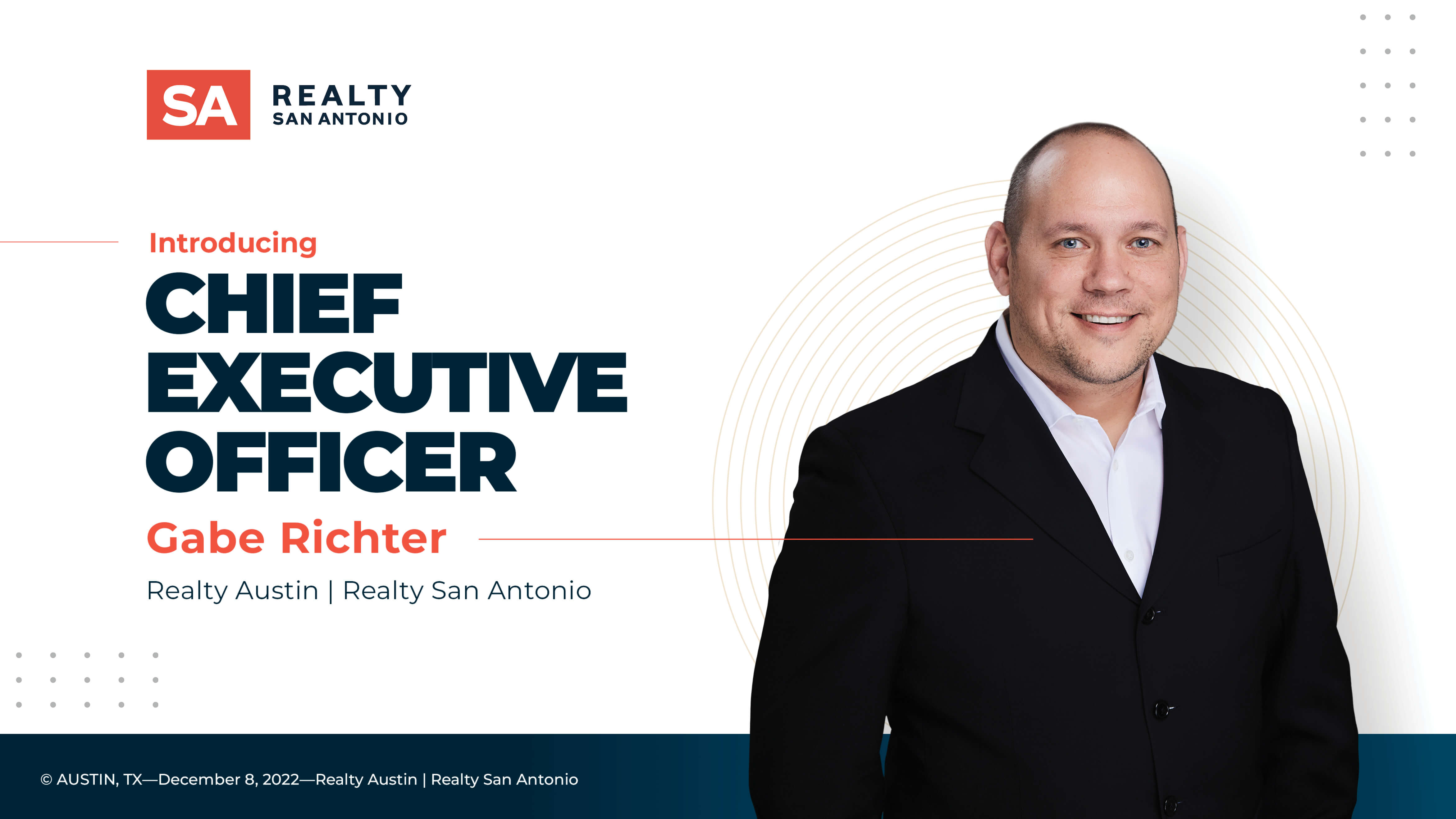 Realty San Antonio Appoints Gabe Richter as Chief Executive Officer ...