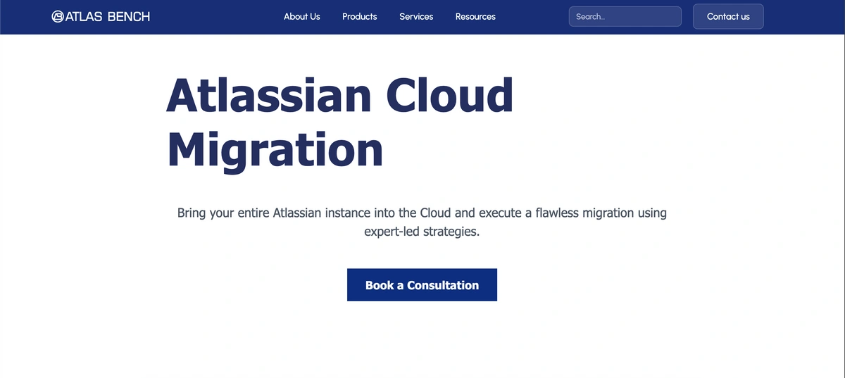 Atlassian Cloud Migration | Atlas Bench - Atlas Bench