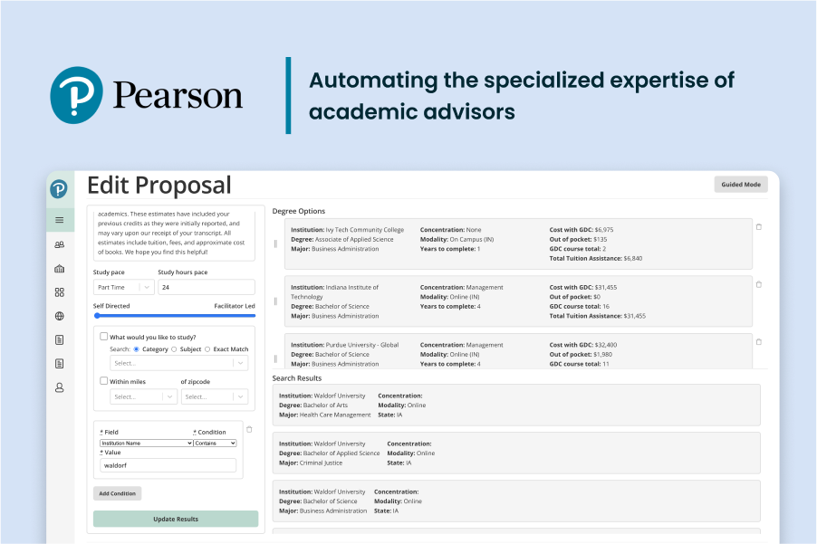 Pearson Case Study - higher education application | RoleModel Software