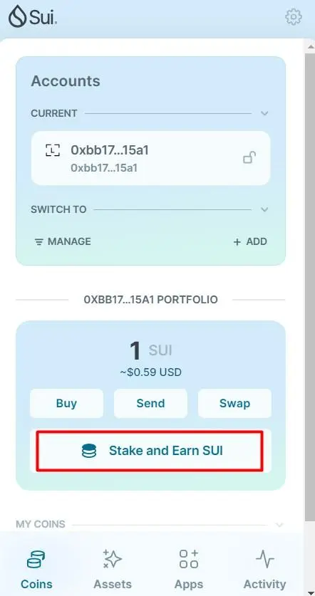 Blog | How to stake SUI via Ledger