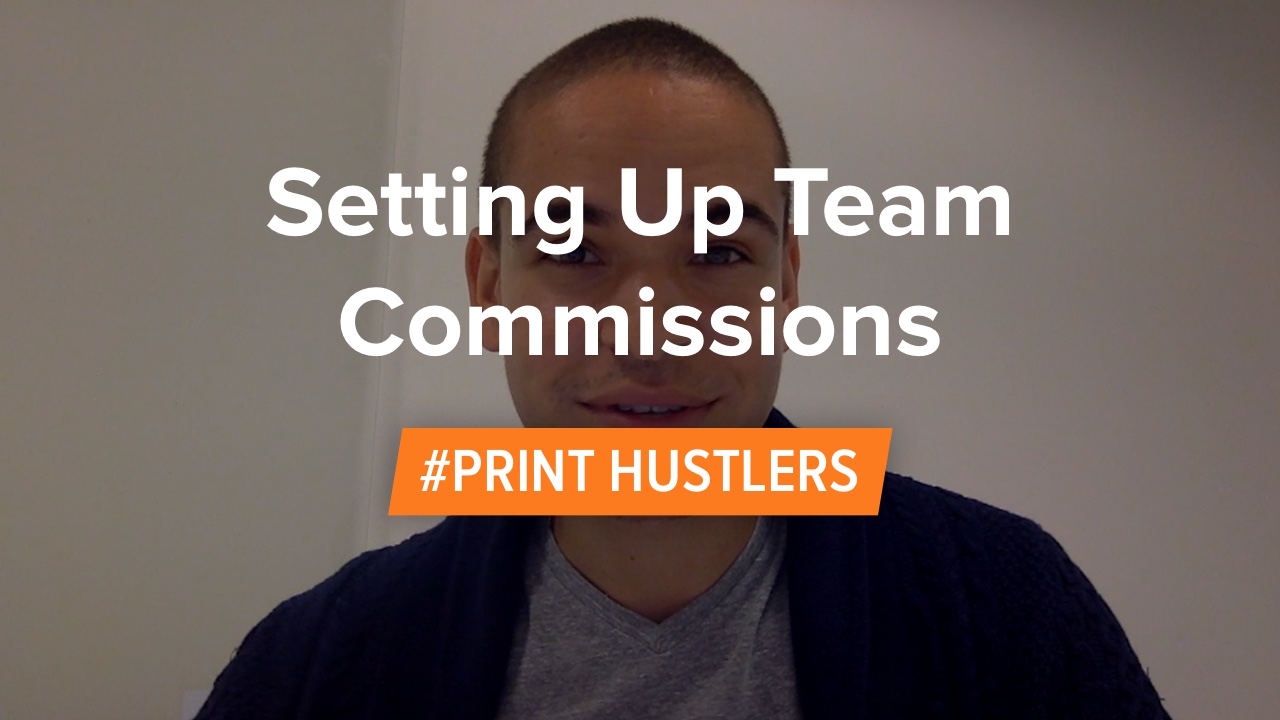 Setting Up Team Commissions - Printavo