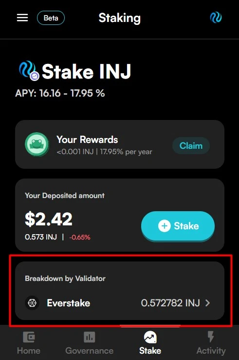 Blog | How to Stake INJ Using the Leap Wallet