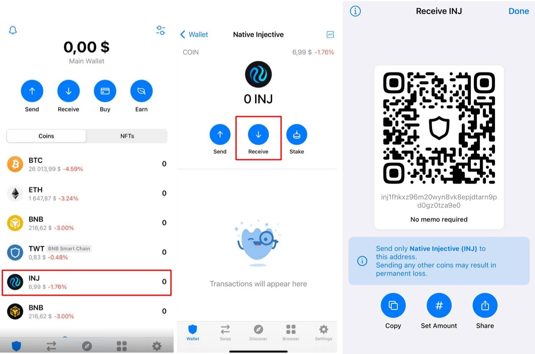 Blog | How to Stake INJ Using the Trust Wallet