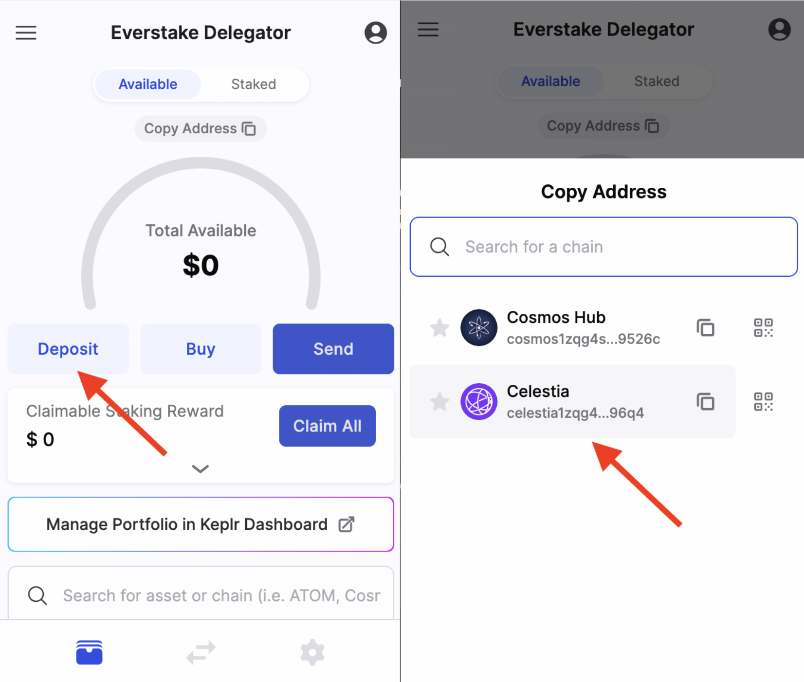 Blog | How to stake Celestia (TIA) using Keplr Wallet
