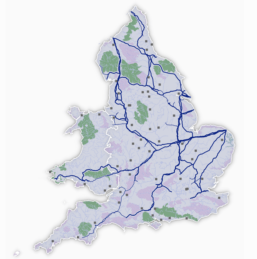 Infrastructure map