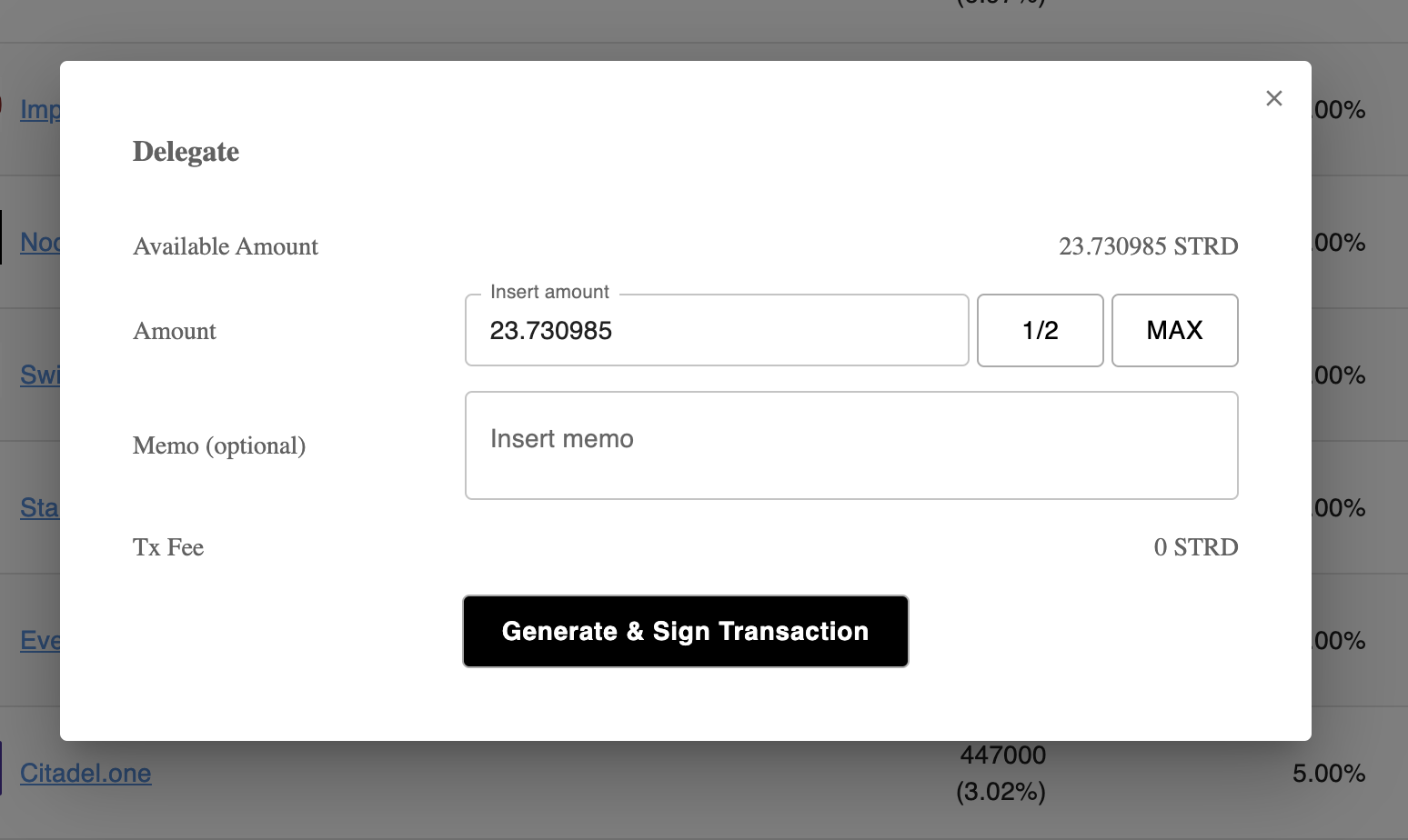 How to Stake Stride (STRD) Using Cosmostation Wallet | Everstake Blog