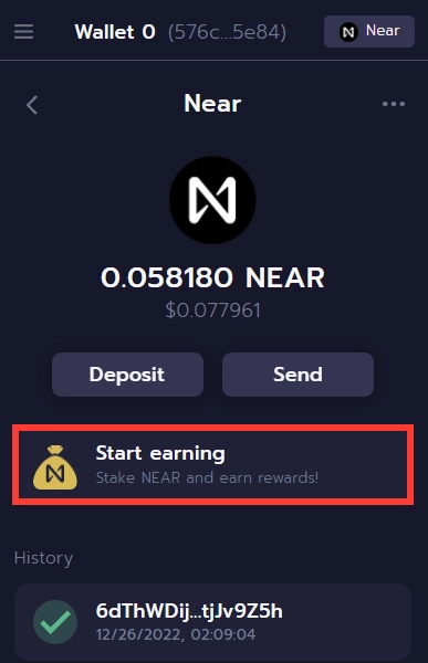 Blog | How to Stake the NEAR Protocol Token (NEAR) via the Nightly Wallet
