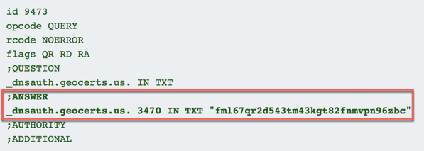 Domain Control Validation By Dns Txt Method 