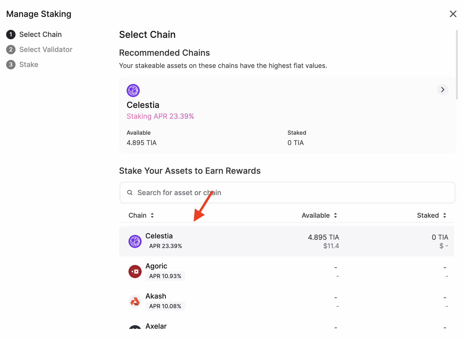 Blog | How to stake Celestia (TIA) using Keplr Wallet