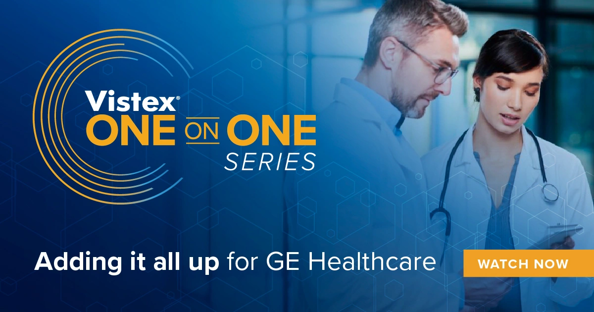 Adding it all up for GE Healthcare - Vistex, Inc
