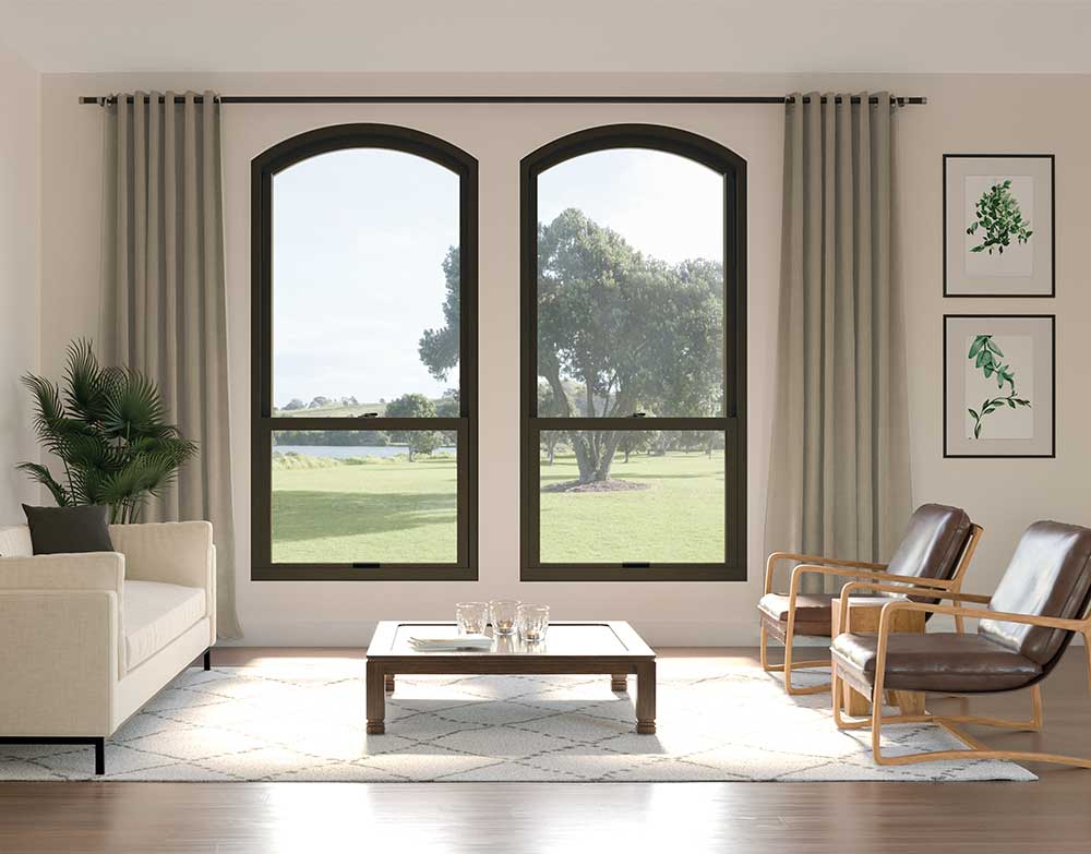 Replacement Single Hung Round Top Window | Infinity from Marvin