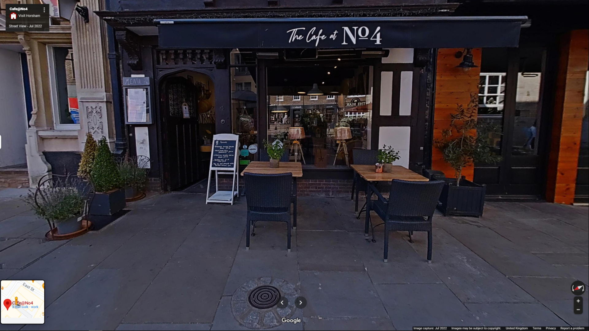 Café No4 360 Tour | Horsham News