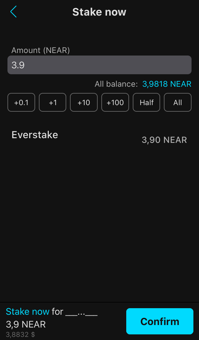 How to Stake NEAR (Near Protocol) in Moonlet Mobile Wallet: A Simple ...