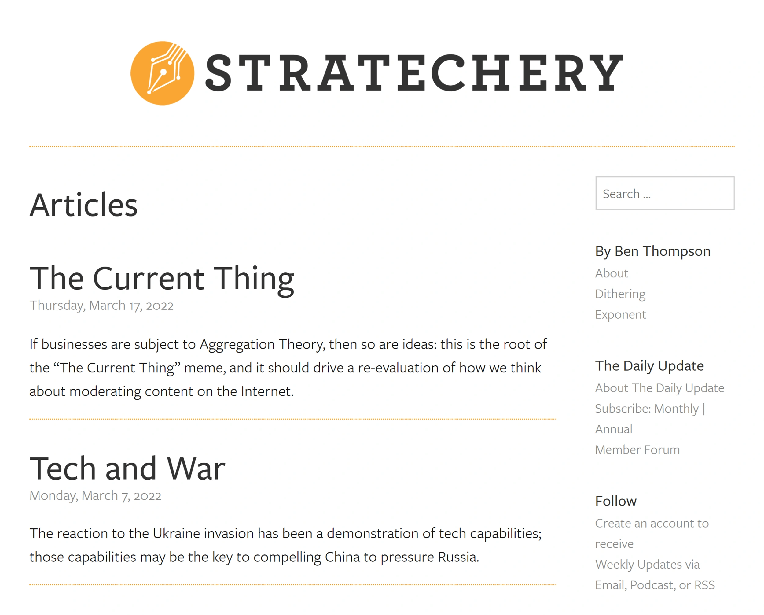 Top 25 Tech Newsletters (2022)