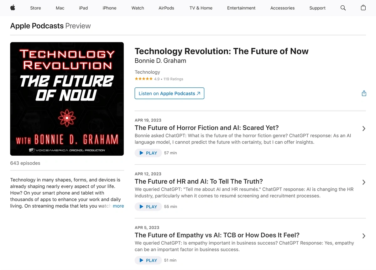 Top 20 Tech Podcasts (2023)